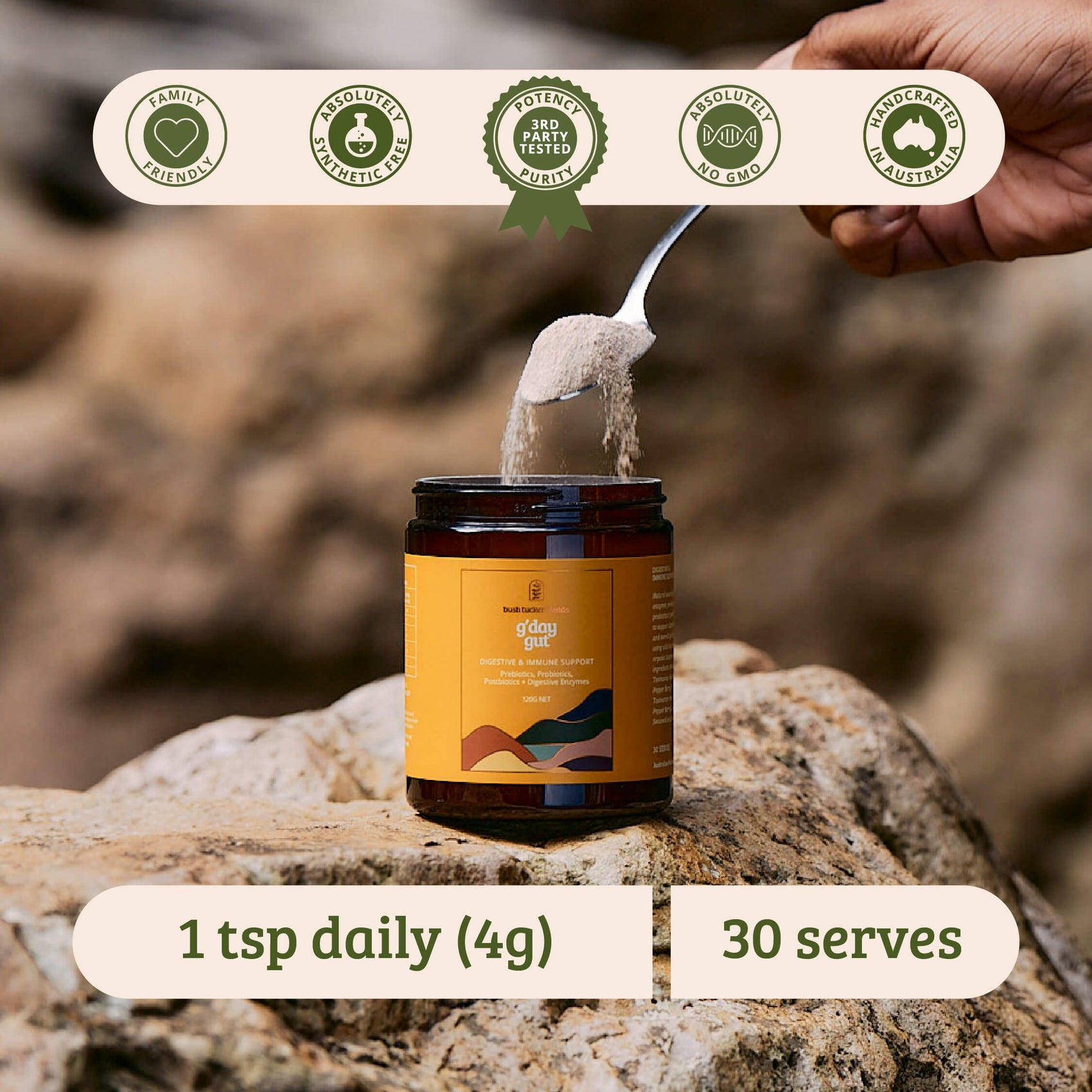 Gut Health Powder | Probiotic, Prebiotic Supplements Australia