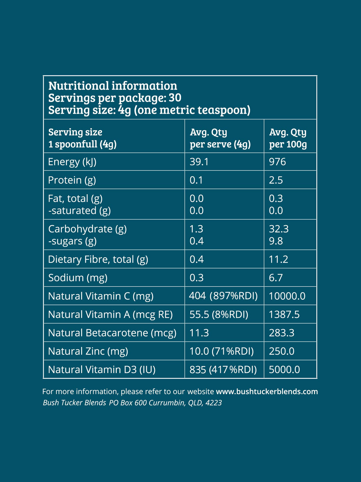 Immune Support Supplement | Immunity Powder, Vitamin C, D3, A, zinc